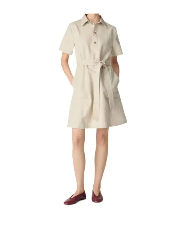 Bottega Veneta Cotton And Linen Dress