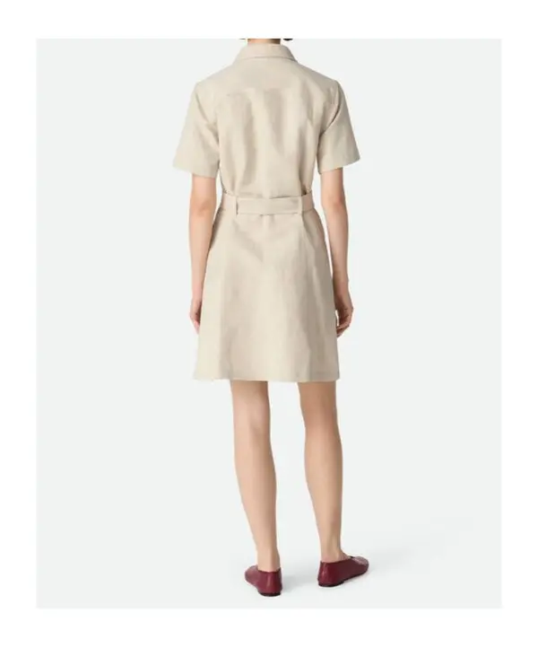 Bottega Veneta Cotton And Linen Dress
