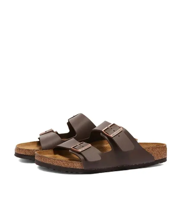 BIRKENSTOCK Logo Detail Sandals - Brown