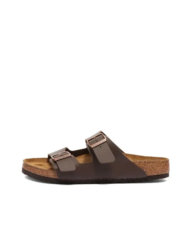 BIRKENSTOCK Logo Detail Sandals - Brown