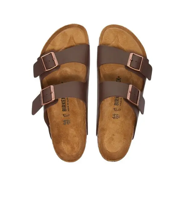 BIRKENSTOCK Logo Detail Sandals - Brown