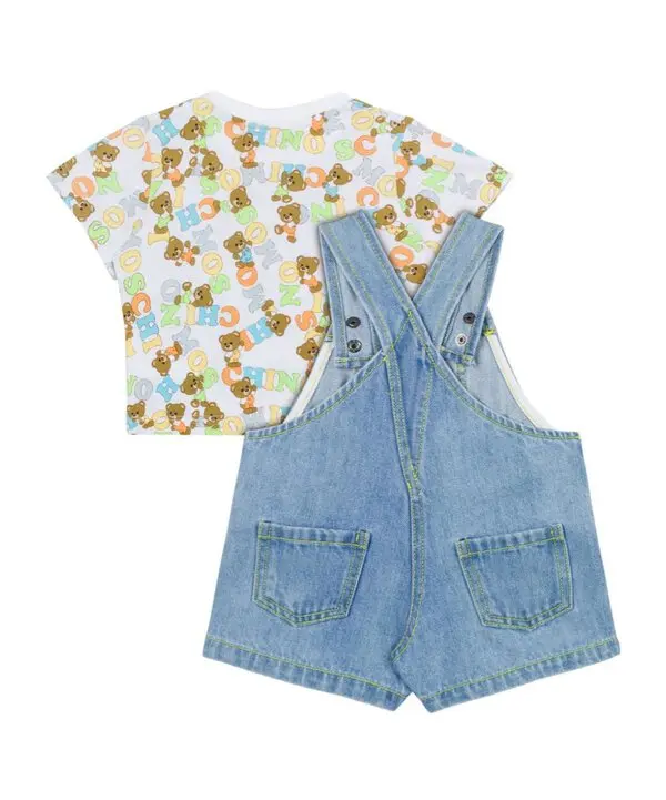 Moschino Bear Motif Shorts Set