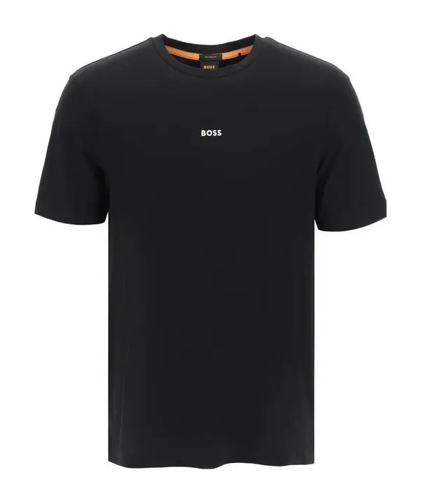 Hugo Boss Logo Printed Crewneck T-shirt