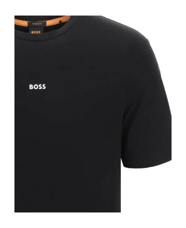 Hugo Boss Logo Printed Crewneck T-shirt