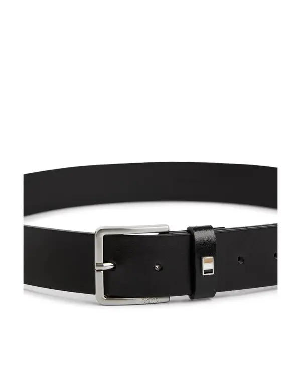 Hugo Boss Signature-stripe Keeper Trim Belt