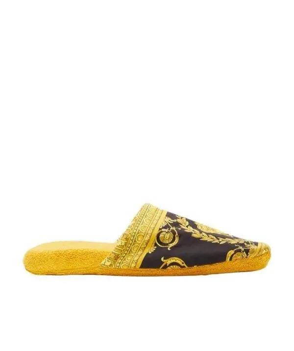Versace Medusa Printed Flat Slippers