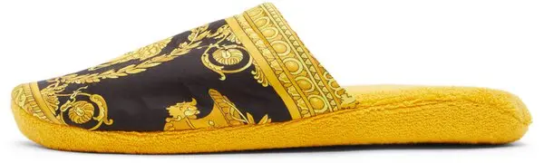 Versace Medusa Printed Flat Slippers
