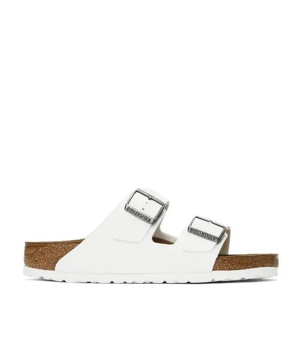 BIRKENSTOCK Arizona Leather Sandals - White