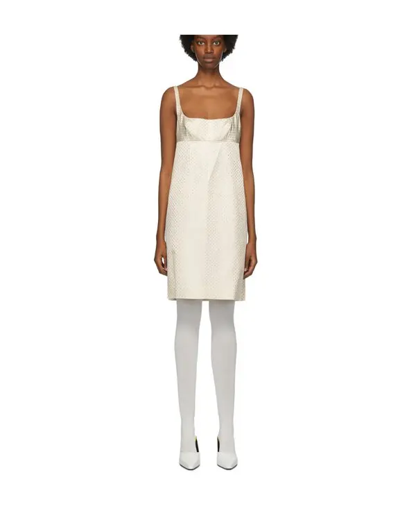 Marc Jacobs Logo Suspender Dress