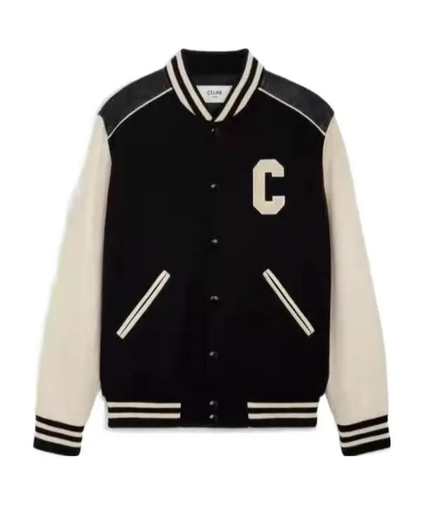 Celine Classic Teddy Jacket In Textured Wool