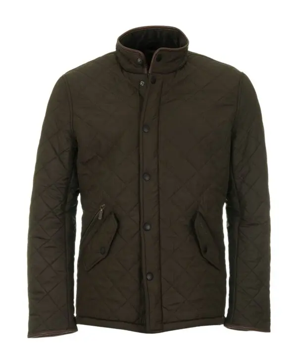 Barbour Powell Quilted High-neck Jacket