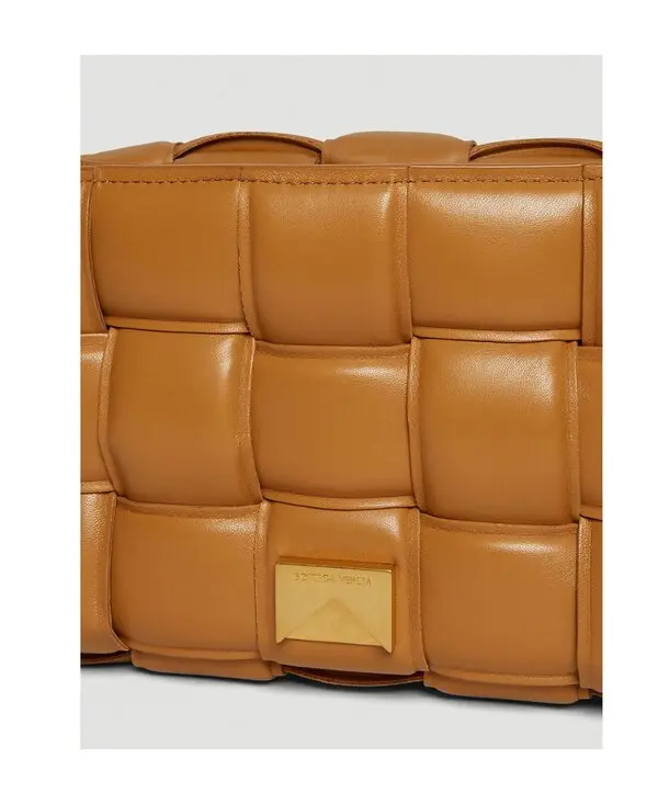 Bottega Veneta Chain Cassette Satchel Bag - Brown