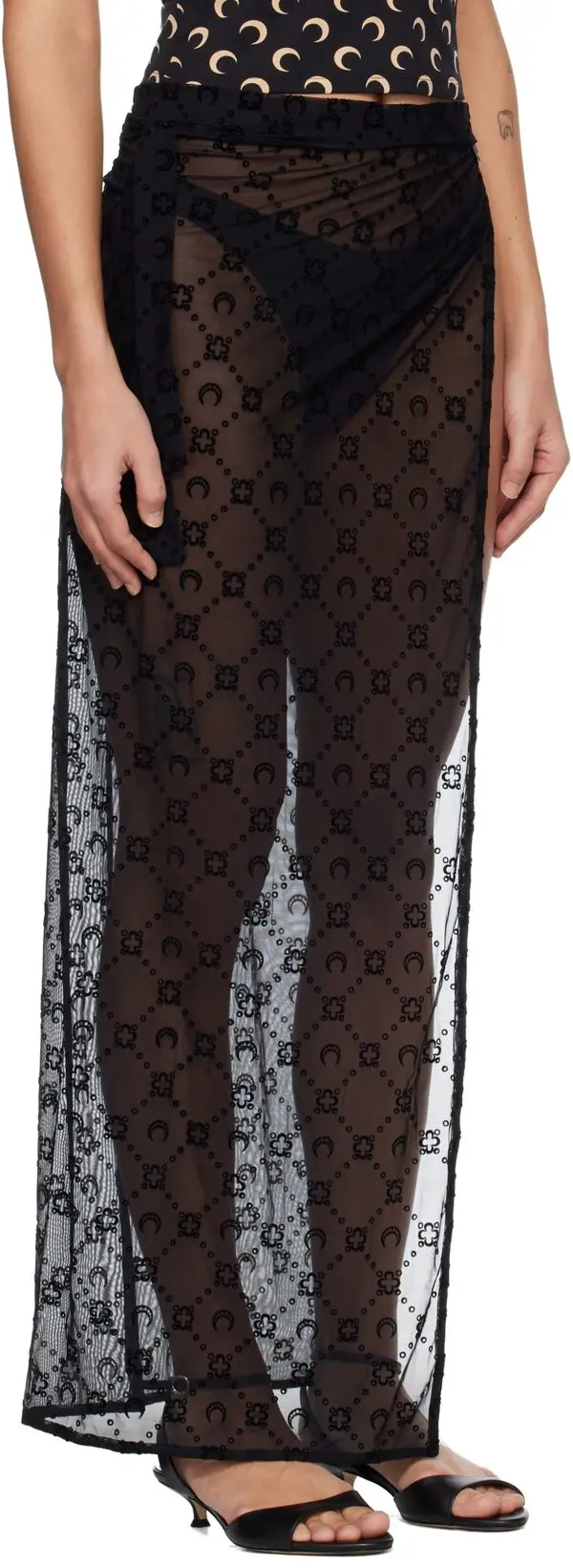 MARINE SERRE Moonogram Cover-up