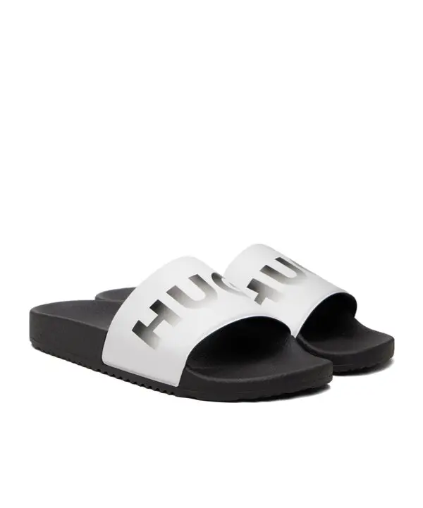 Hugo Boss Logo-print Slides