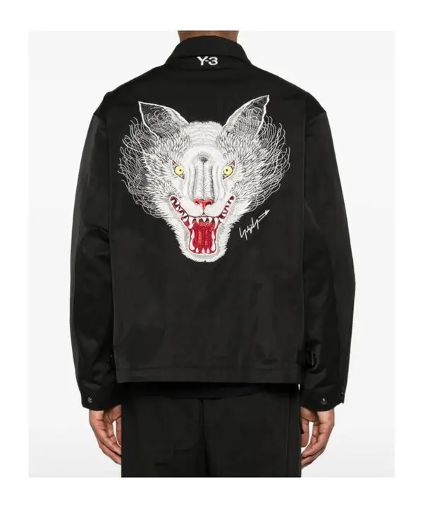 Y3 Mercedes Wolf Jacket