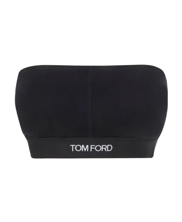 TOM FORD Logo Underband Bandeau Bra