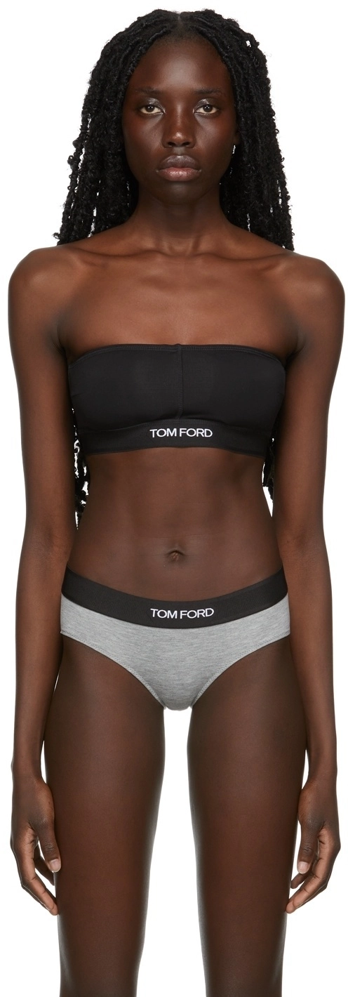 TOM FORD Logo Underband Bandeau Bra