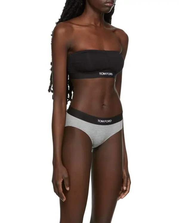 TOM FORD Logo Underband Bandeau Bra