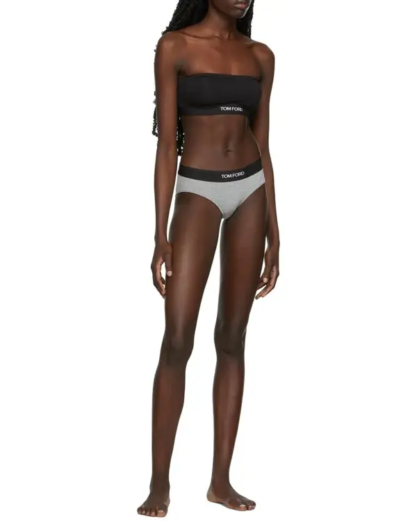 TOM FORD Logo Underband Bandeau Bra