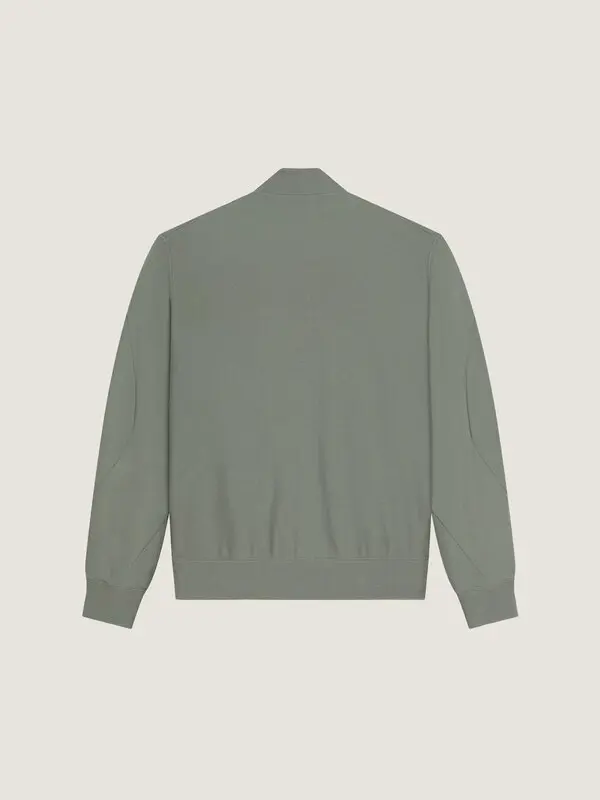 Givenchy Couture Seam Cardigan In Fleece Embroidered Paris