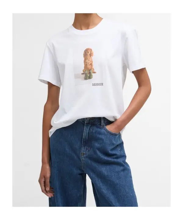Barbour Logo Graphic T-shirt