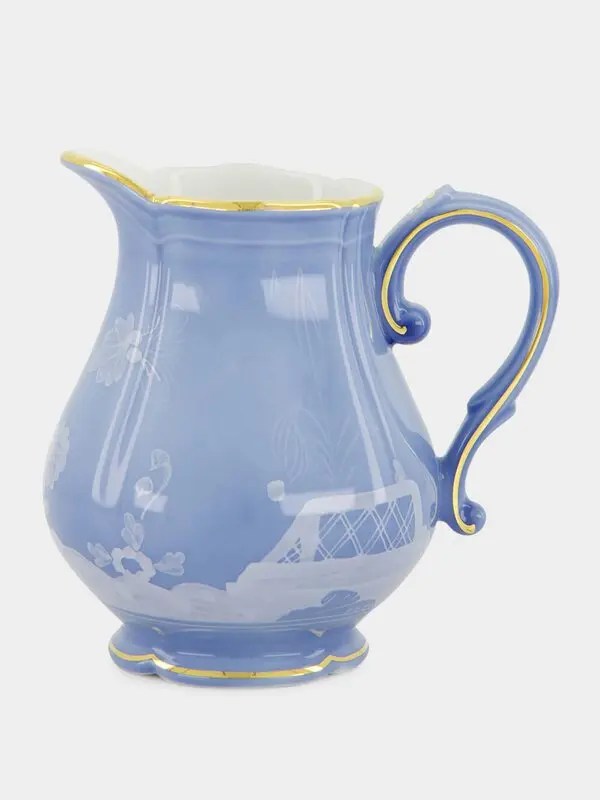 GINORI 1735 Pervinca Oriente Italiano Milk Pitcher - Blue