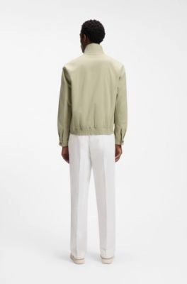 BOSS Water-repellent Mercerized Stretch Cotton Jacket