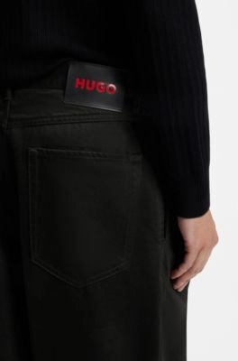 Hugo Rigid Denim Tailoring-inspired Relaxed-fit Jeans