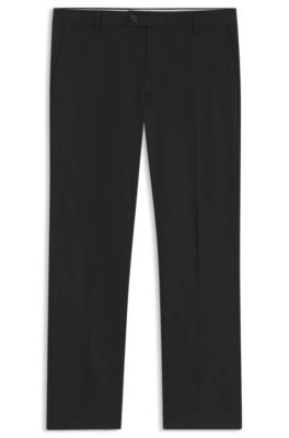 BOSS Straight-fit Pants In Italian Stretch Cotton