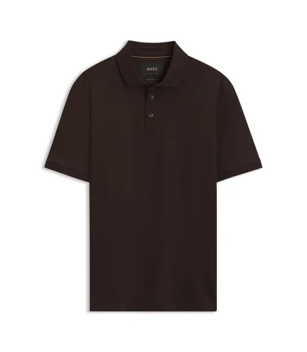 BOSS Mercerized-cotton Polo Shirt