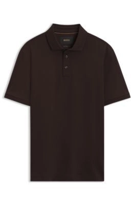 BOSS Mercerized-cotton Polo Shirt