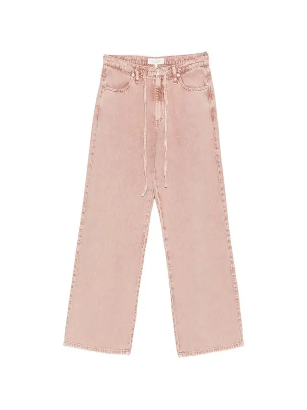Rag & Bone Phoebe Wide-leg Jeans - Pink