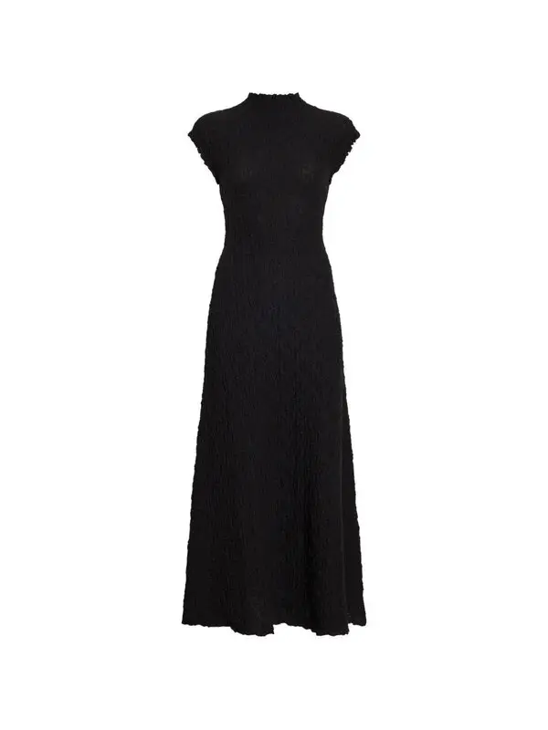 Proenza Schouler White Label Cleo Jersey Jacquard Dress - Black