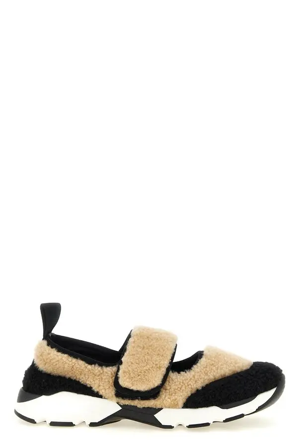 Marni Mary Jane Fur Sneakers
