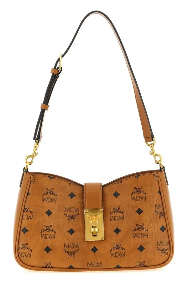 Mcm Tracy Shoulder Bag - Brown