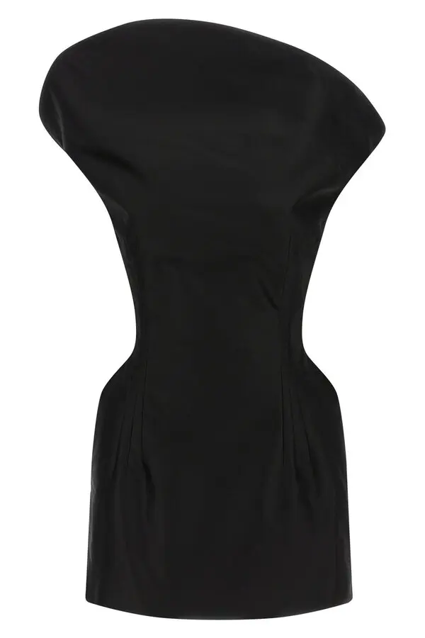 Magda Butrym Sculptural Cotton Dress