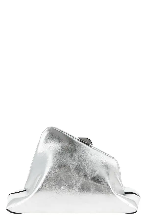 Attico Day Off Clutch - Silver
