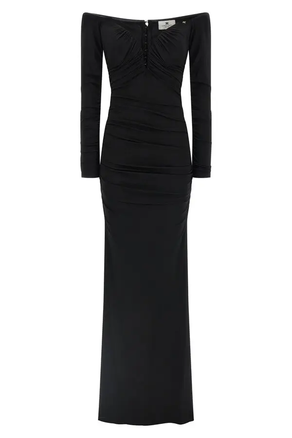Elisabetta Franchi Red Carpet' Dress - Black