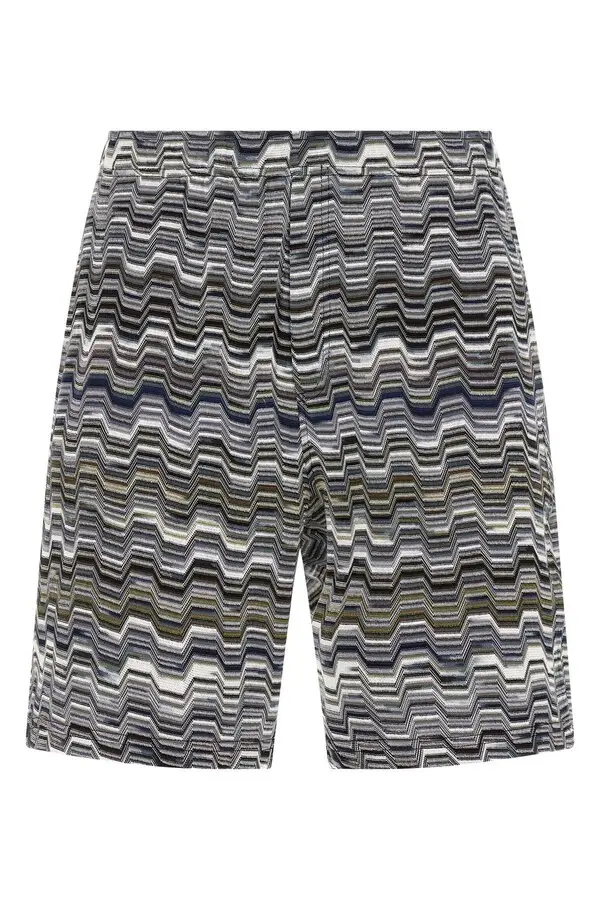 Missoni Irregular Zigzag Bermuda Shorts