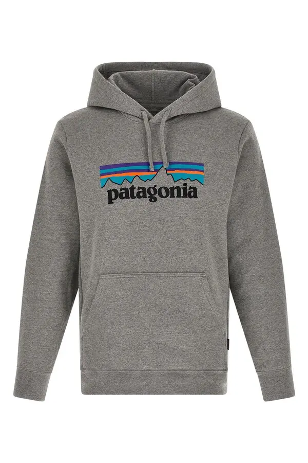 Patagonia P-6 Logo Uprisal Hoodie - Gray