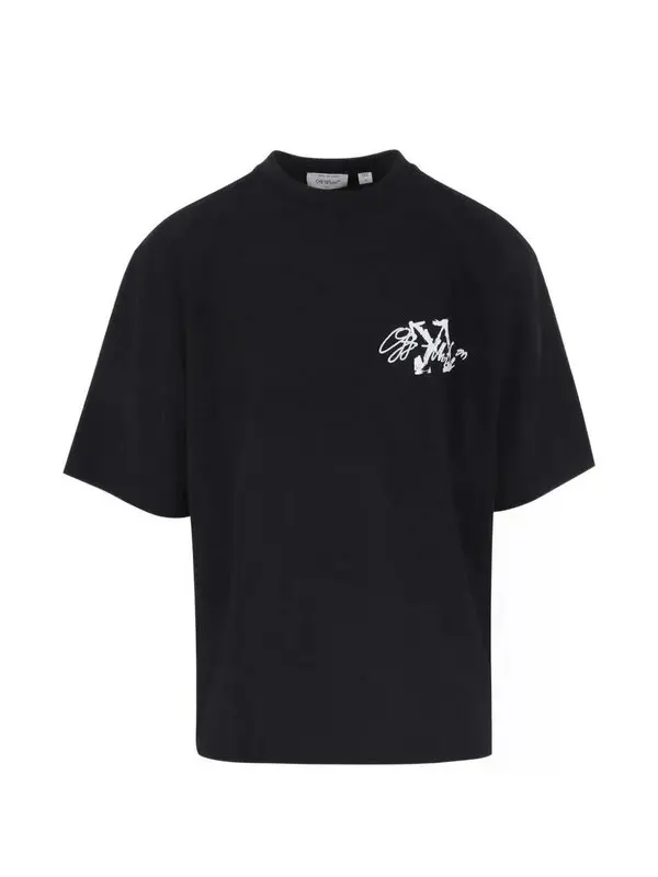 Off-White Logo-print Cotton T-shirt