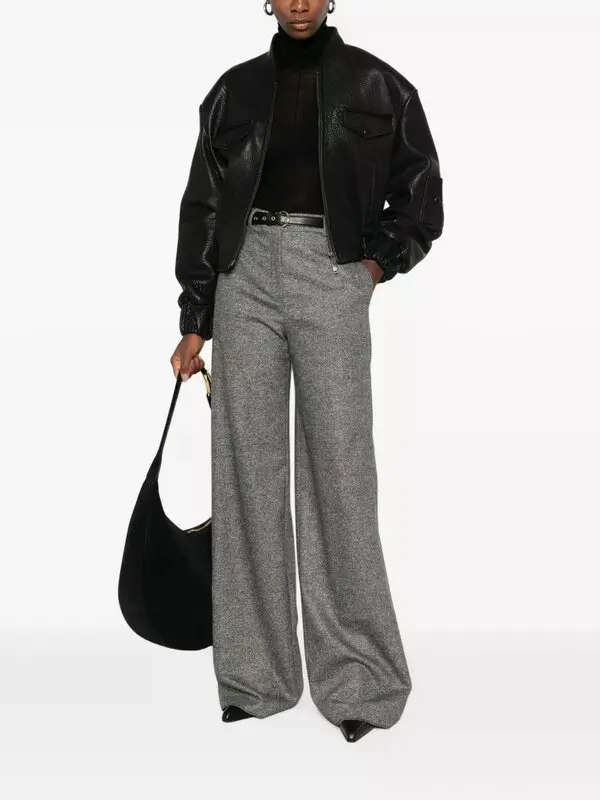 Max Mara Belted Wool Trousers