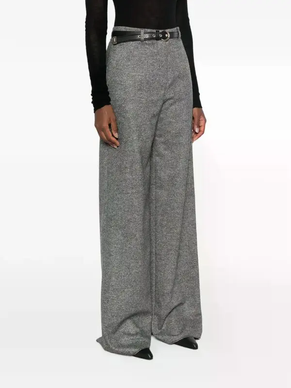 Max Mara Belted Wool Trousers