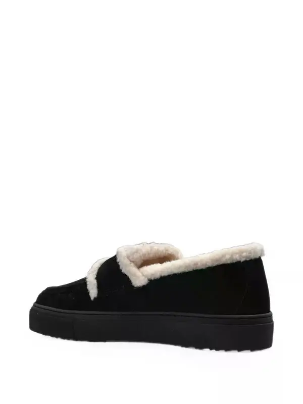 Inuikii Shearling Trim Loafers