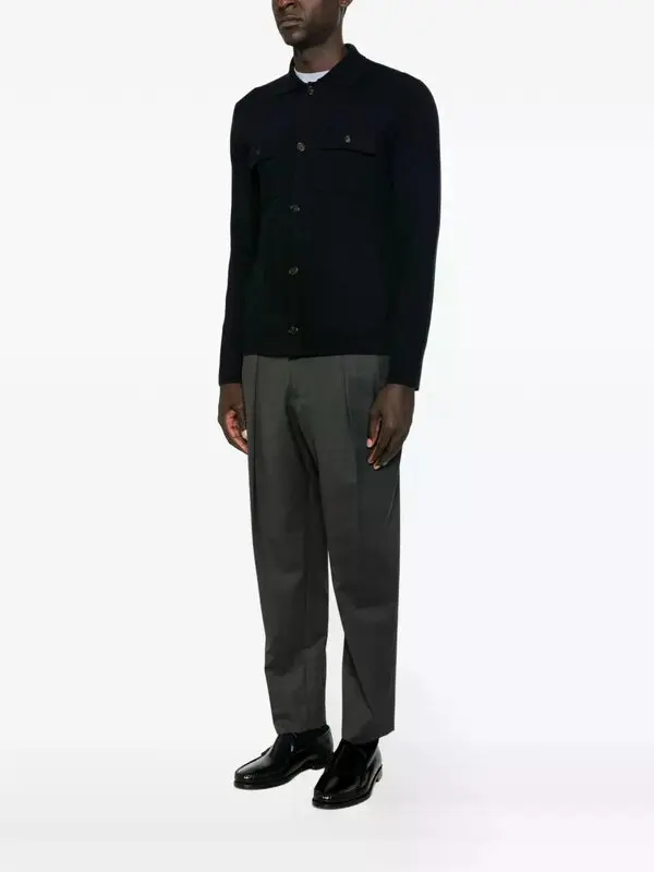 ZANONE Button-up Chest-pocket Cardigan