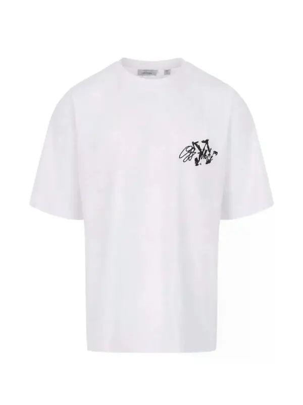 Off-White Logo-print Cotton T-shirt