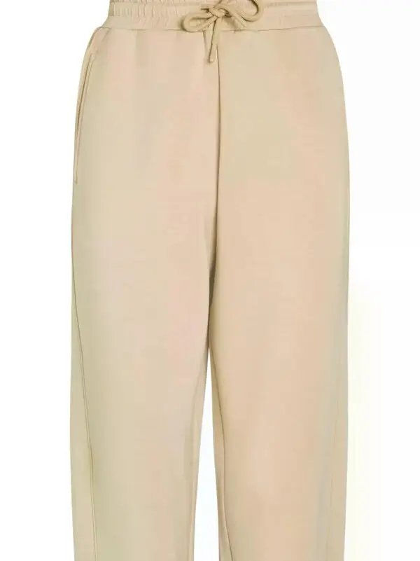 NOW YOU LIVE Drawstring-waist Track Pants - Neutrals