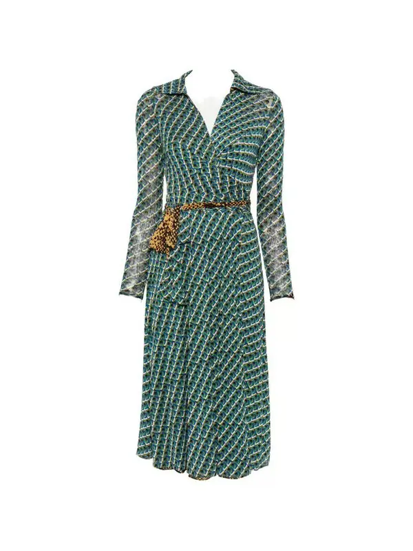 Diane Von Furstenberg Phoenix Reversible Midi Dress