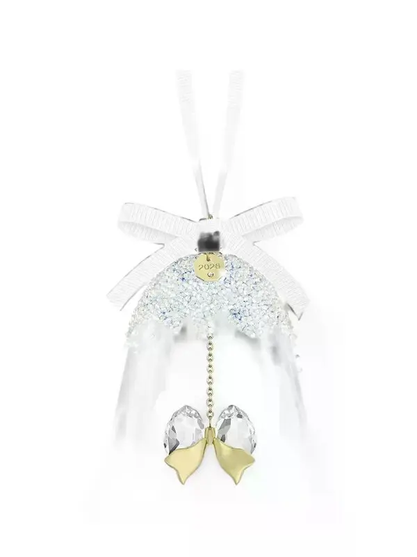 SWAROVSKI Crystal-embellished Bell Ornament