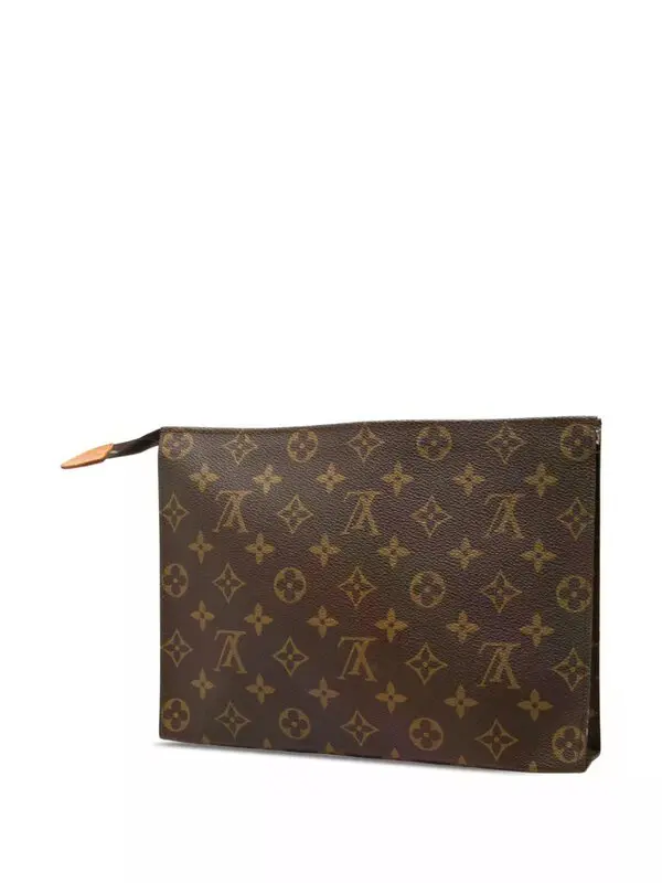 LOUIS VUITTON 1984 Monogram Toiletry Pouch 26 Clutch Bag